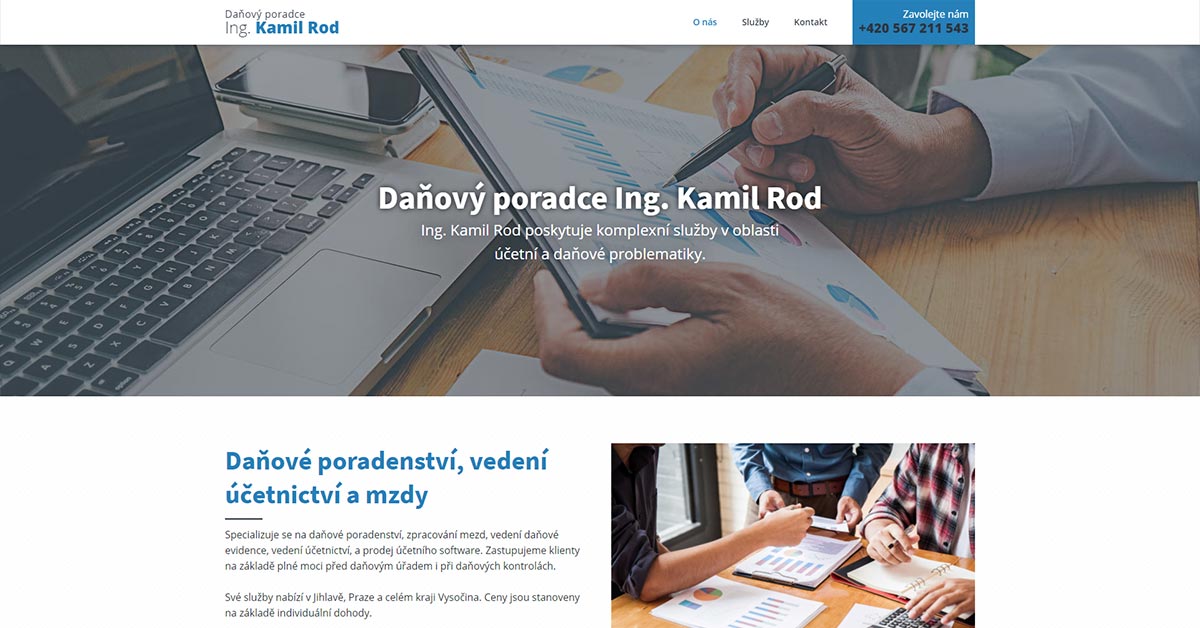Daňové poradenství | Ing. Kamil Rod | Jihlava